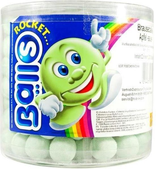 Silo Zure Appel Kogels - 200 Stuks-groen | bol.com