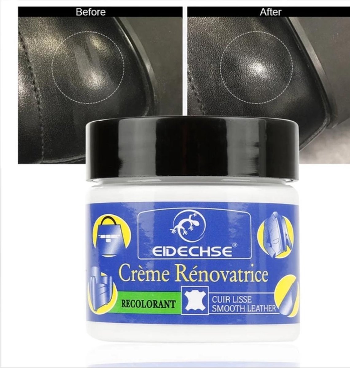 Eidechse | Leer Onderhouds Creme | Leder Renovatie Balsem | Leer ...