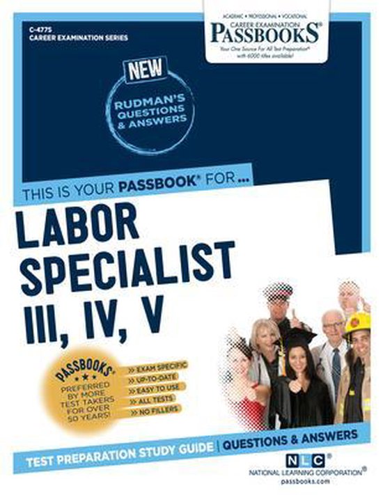 Career Examination- Labor Specialist III, IV, V (C-4775 ...
