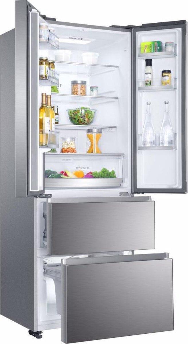 Haier HB16FMAA - Amerikaanse koelkast -RVS | bol.com