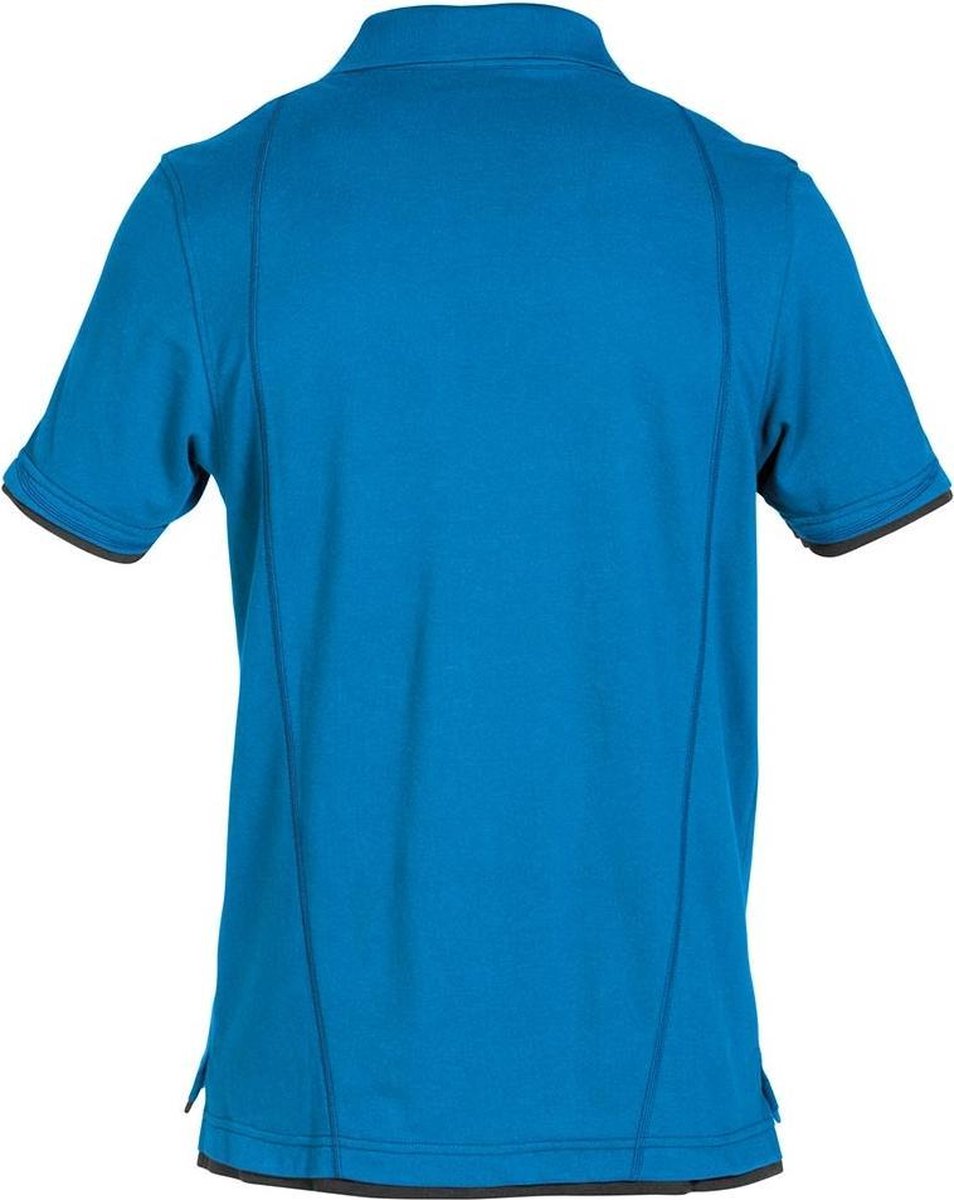 Dassy Orbital polo D-FX Blauw/Grijs maat 4XL | bol