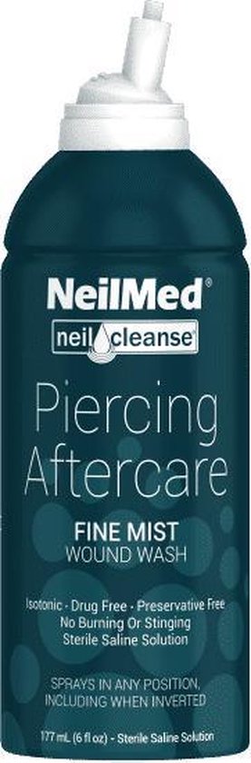 NeilMed - Piercing Aftercare - Fine Mist 177 ml | bol
