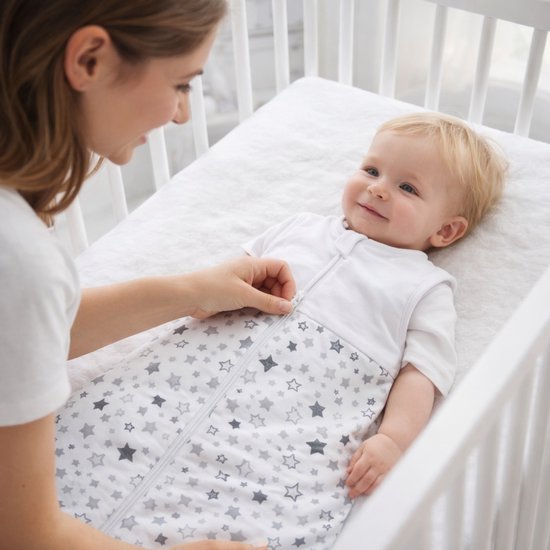 Baby slaapzak 90 CM / Afritsbare Mouwen / 4 seizoenen / 6-18 Maaanden ...
