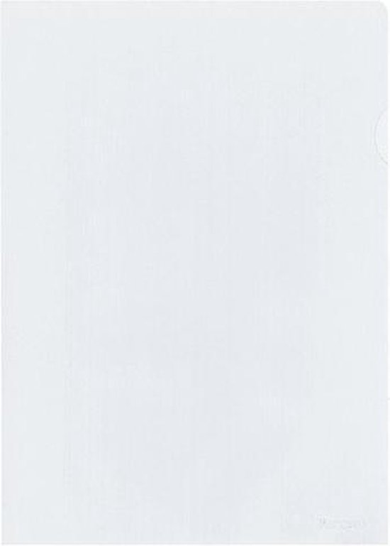 40x Insteekmap transparant A4 formaat 21 x 30 cm - Kantoorartikelen ...