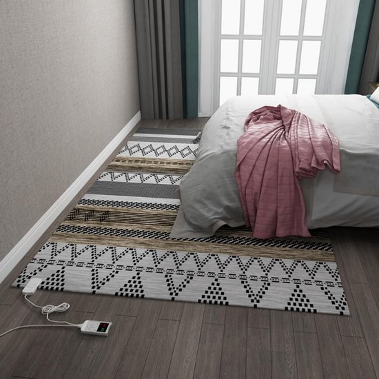 Elektrische Vloermat met Grafeenverwarming - Draagbare en Regelbare ...