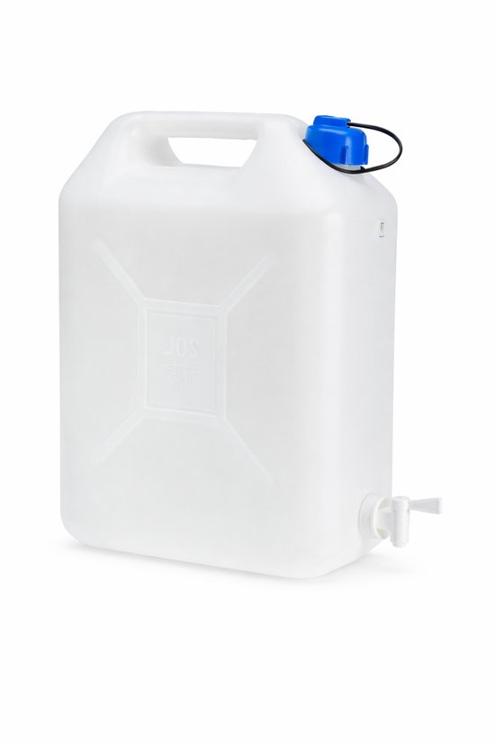 Jerrycan 20 Liter – Met Kraan – Water Jerrycan – Kunststof ...