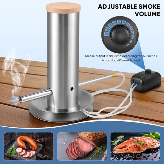 HHHK - Koud Rook Generator - Rooksnippers - Rookkast - BBQ - Koud roken ...