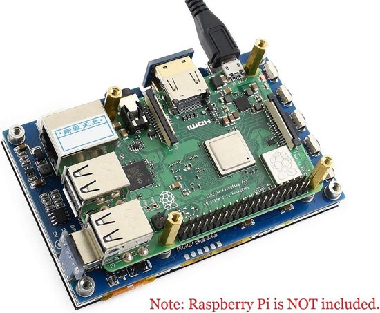 4.3 inch HDMI Touchscreen Monitor 800x480 IPS Display voor Raspberry Pi ...