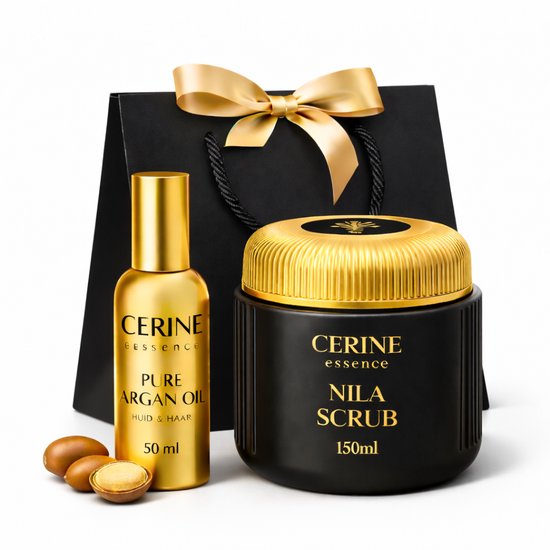 Cerine Essence Luxe Huidverzorging Cadeauset – Argan & Nila – Premium ...