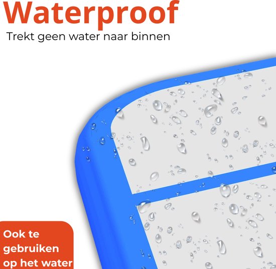 One Movement® Airtrack 3 Meter – Turnmat voor Kinderen – 20 cm Dik ...