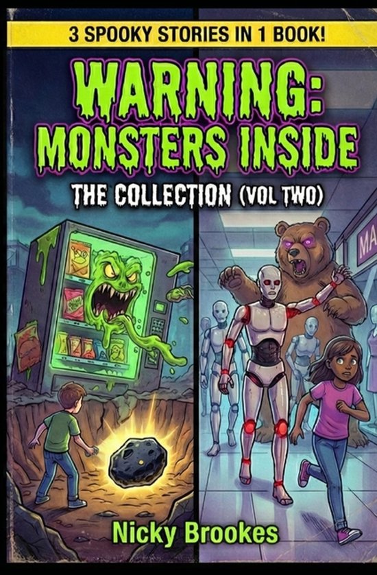 Warning: Monsters Inside: The Collection (Vol 4-6): Childrens Stories ...