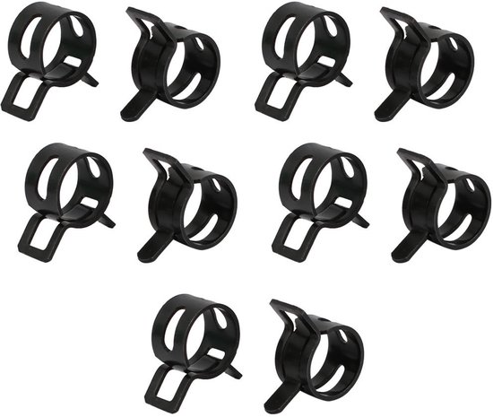 10 stuks 11mm veer slangklem veerbandklem buisklem slang klem DE de | bol