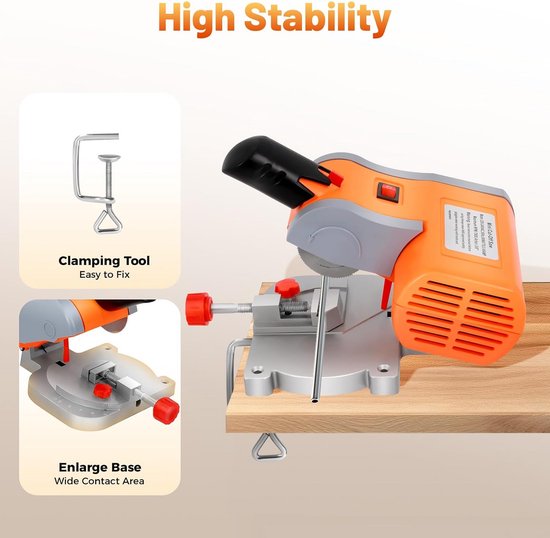 Mini Afkortzaag Tafelzaag Machine 90W 7800 Toeren Zagen Hout Kunststof ...