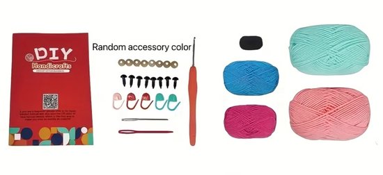 Crochet Axolotl Kit – DIY Haakpakket Knuffel – Complete Haakset voor ...