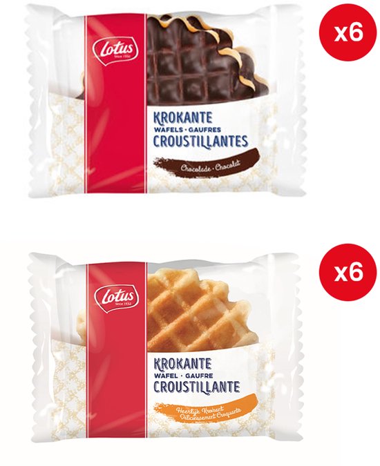 Lotus collection box met Krokante Wafels mix - Lotus Krokante Wafels ...