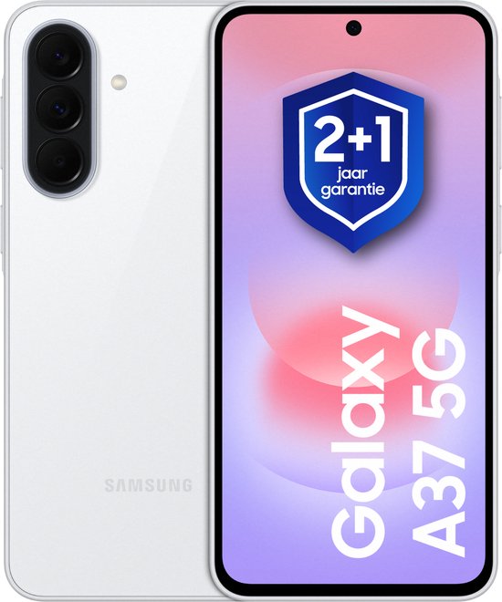 Samsung Galaxy A37 5G - 256GB - Awesome White + 1 jaar extra garantie | bol