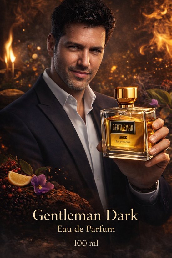 Franse Heren Parfum - Gentleman Dark - Sterk kruidige Eau de Parfum ...