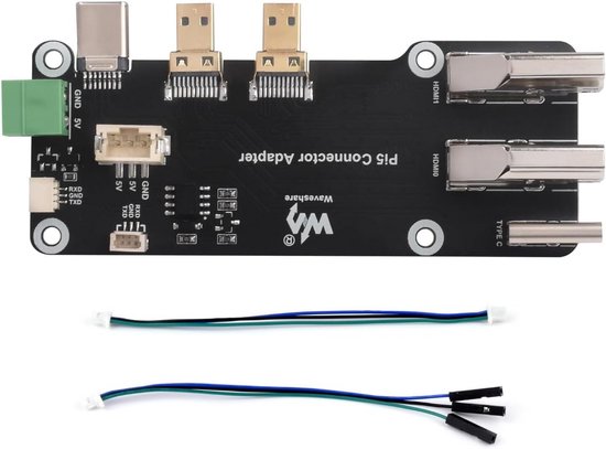 Micro HDMI naar HDMI Adapter voor Raspberry Pi 5 / 4B - Ondersteunt ...
