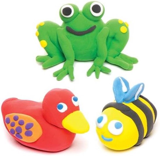 Grote Set Klei voor Kinderen - 10 Kleuren Kneedbare Klei om te ...