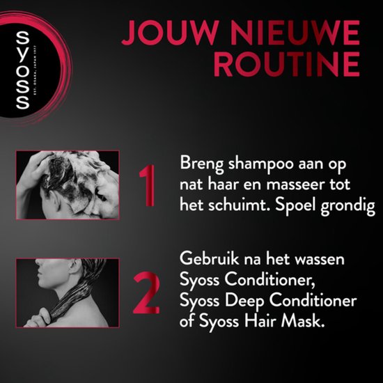 Syoss Color Shampoo 440 ml - Voordeelverpakking - 2 stuks ...