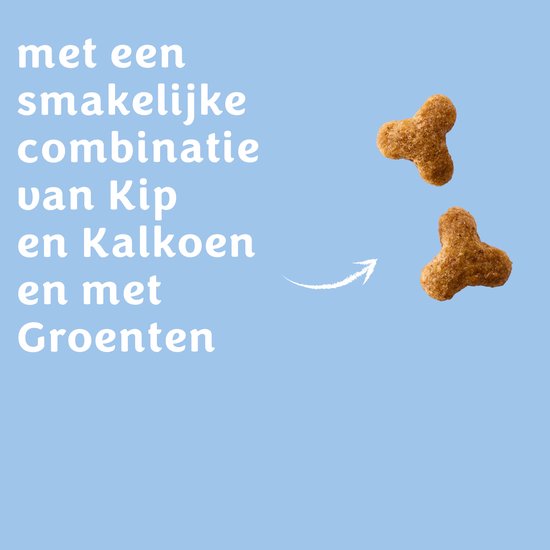 Felix Dubbel Zo Lekker Senior - Kip & Kalkoen - 5 x 800g | bol