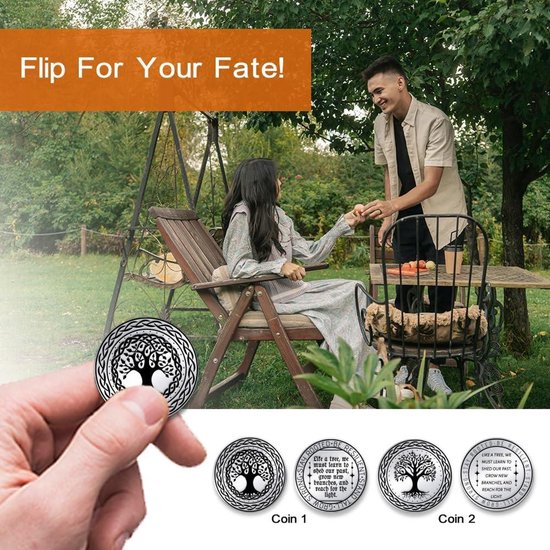 MK Stoer - Decision Maker Munten - Challenge Coin - Yggdrasil - Tree of ...