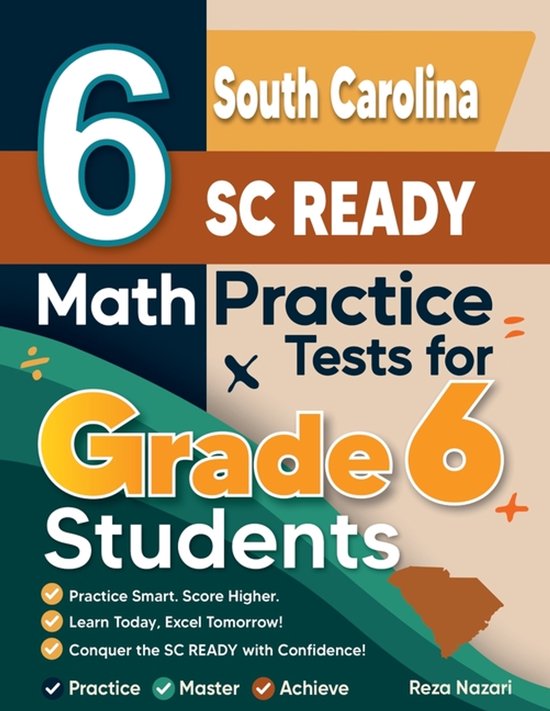6 South Carolina SC READY Math Practice Tests for Grade 6 Students ...