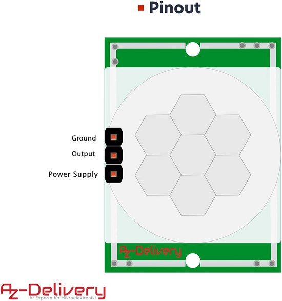 PIR Bewegingssensor Module voor Arduino en Raspberry Pi - Hoog Gevoelig ...