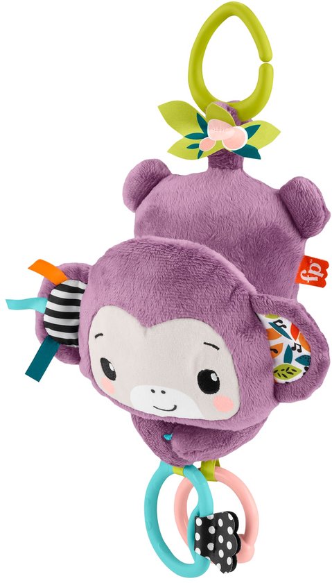 FISHER - PRICE SING & GO PURPLE MONKEY. | Games | bol