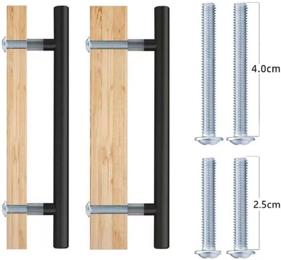 Famanu – Zwarte Keuken Grepen Zwarte Keukenkast Grepen 15 Pcs Roestvrij ...