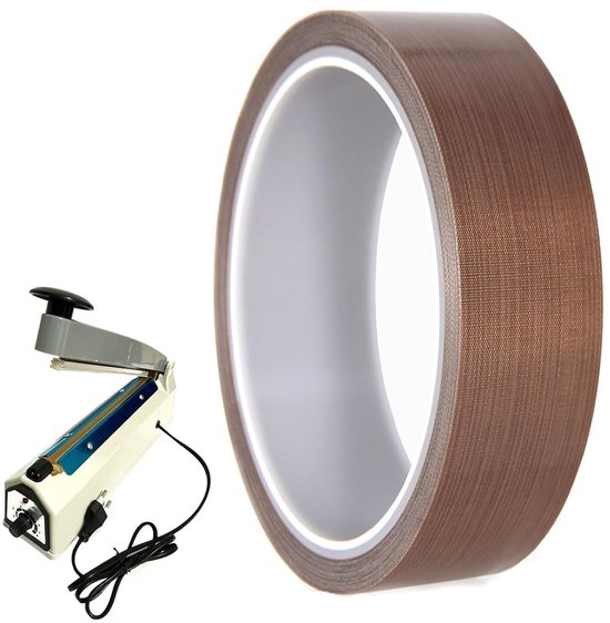 Allecto - Teflon Tape - Hittebestendig - 10 m x 1 cm - PTFE Tape ...