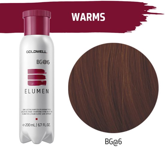 Semi-permanent Paint, Goldwell Elumen Bg@6, 200ml | bol