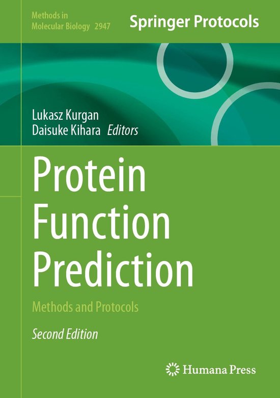 Methods in Molecular Biology 2947 - Protein Function Prediction (ebook ...