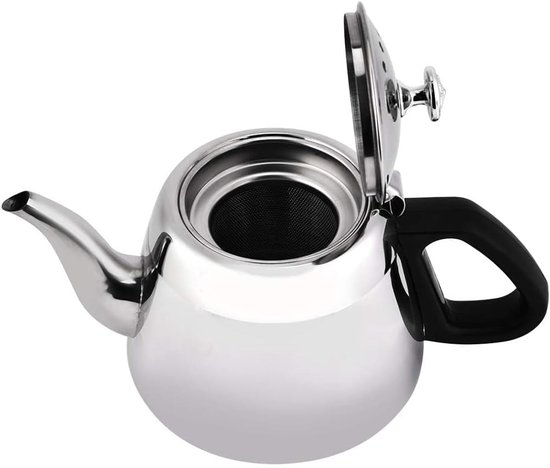 Induction Teapot - Stainless Steel Cooktop Tea Kettle met Filter ...