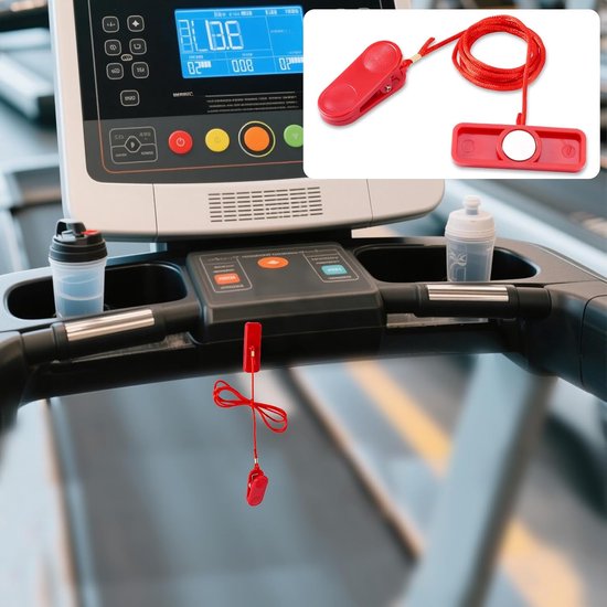 2pcs Treadmill Magnet Safety Key - 6x2cm Universal Magnetic Safety ...