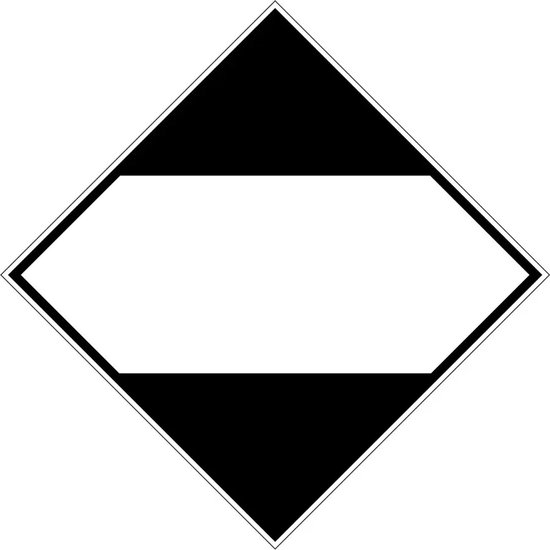 ADR limited quantities bord - Dibond - 20 x 20 cm | bol