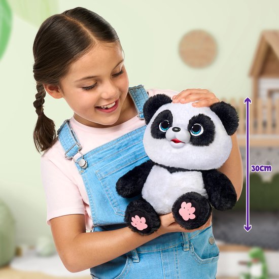 Little Live Pets - My Baby Panda Chuchu - Interactieve knuffelpanda | bol