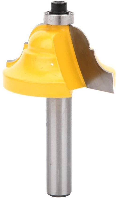 Allecto Plus - Verlijmfrees met 8 mm schacht en dubbele romeinse ogee ...