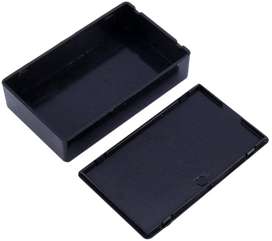 Waterdichte Elektrische Behuizing 100 x 60 x 25 mm Junction Box - Zwart ...