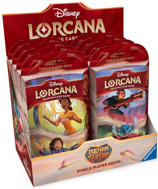 Ravensburger - Disney Lorcana Starter Deck Display (8x ...
