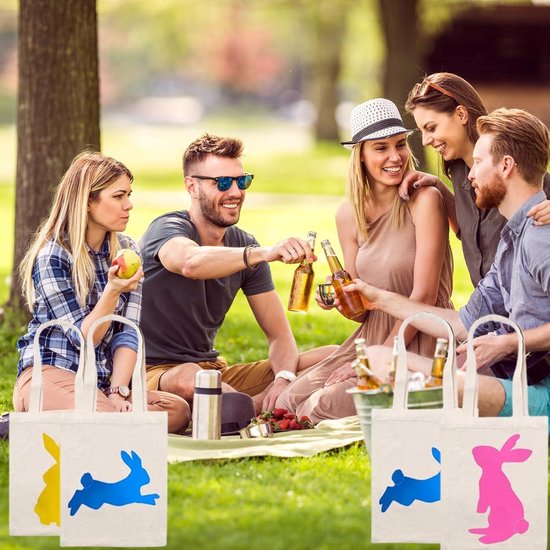 Allecto Plus - Pasen Decoratie Tasjes Set voor Kinderen - Leuk Ontwerp ...