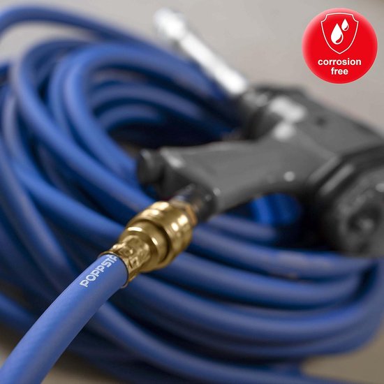 Persluchtslang 5 m - Hybride PVC met Polymeer, Binnendiameter 9,2 mm ...