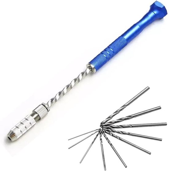 Handboormachine, sieradenboor met microboorbits (0,5 mm - 2,8 mm ...