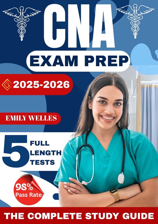 CNA Exam Prep (ebook), Emily Welles | 1230009206960 | Boeken | bol