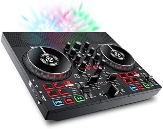 WNHB® DJ Mixer Set - Draaitafel Controller - Compleet DJ Mengpaneel voor Beginners en... | bol