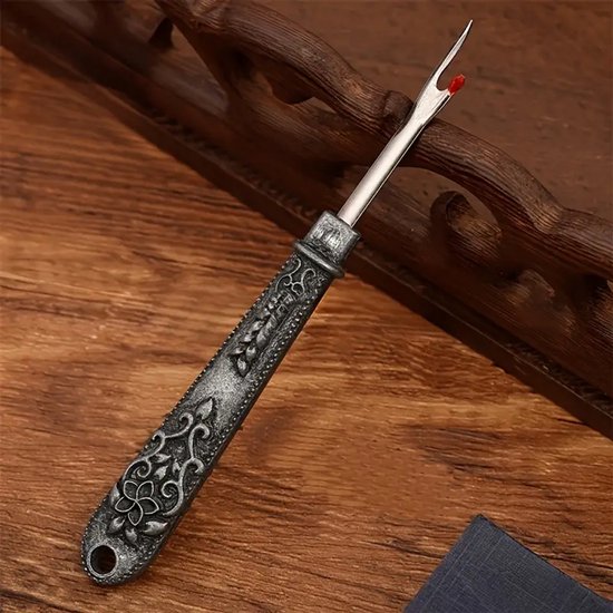 Vintage Tornmesje – Antiek Zilverkleurig Handwerkhulpmiddel Draagbaar ...