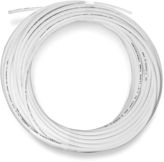Dparts 20 meter waterslang voor Amerikaanse koelkast - 1/4" - 6mm - 6 ...
