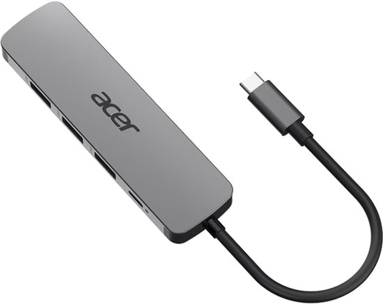 Acer 5-in-1 Type-C Dongle - USB-C Dockingstation - 4K HDMI | bol