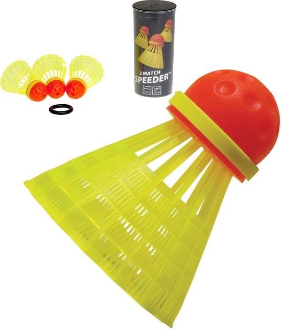 Speedminton Match Speeder Tube - 3 stuks - crossminton - officiele ...