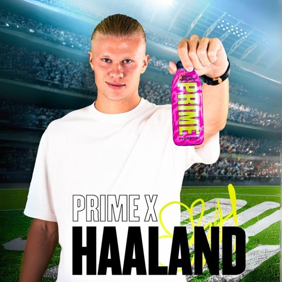 Prime Erling Haaland drink - Hydration met elektrolyten en B-vitamines ...
